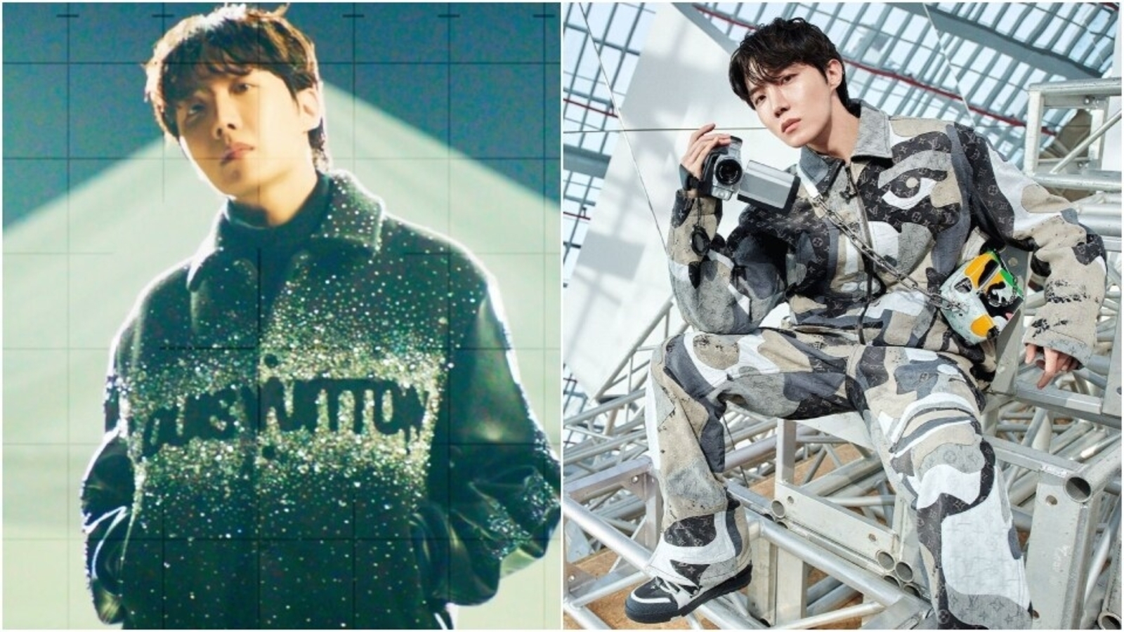 Watch J Hope Sparkle And Shine In Louis Vuitton s New Men s Fall Winter