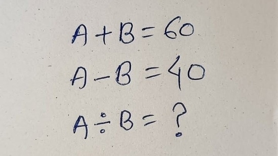 If you crack this tricky maths puzzle in 8 seconds, you'll earn the ...